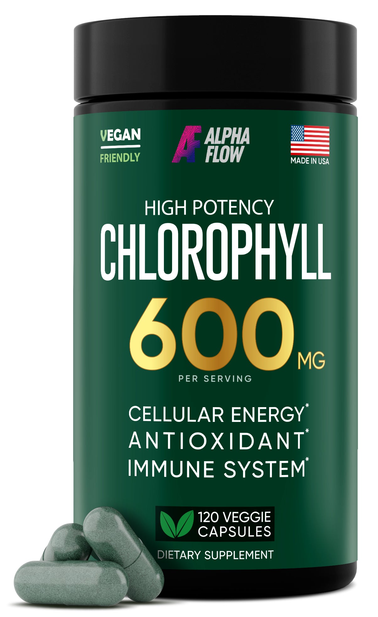 Chlorophyll Capsules – Alpha Flow